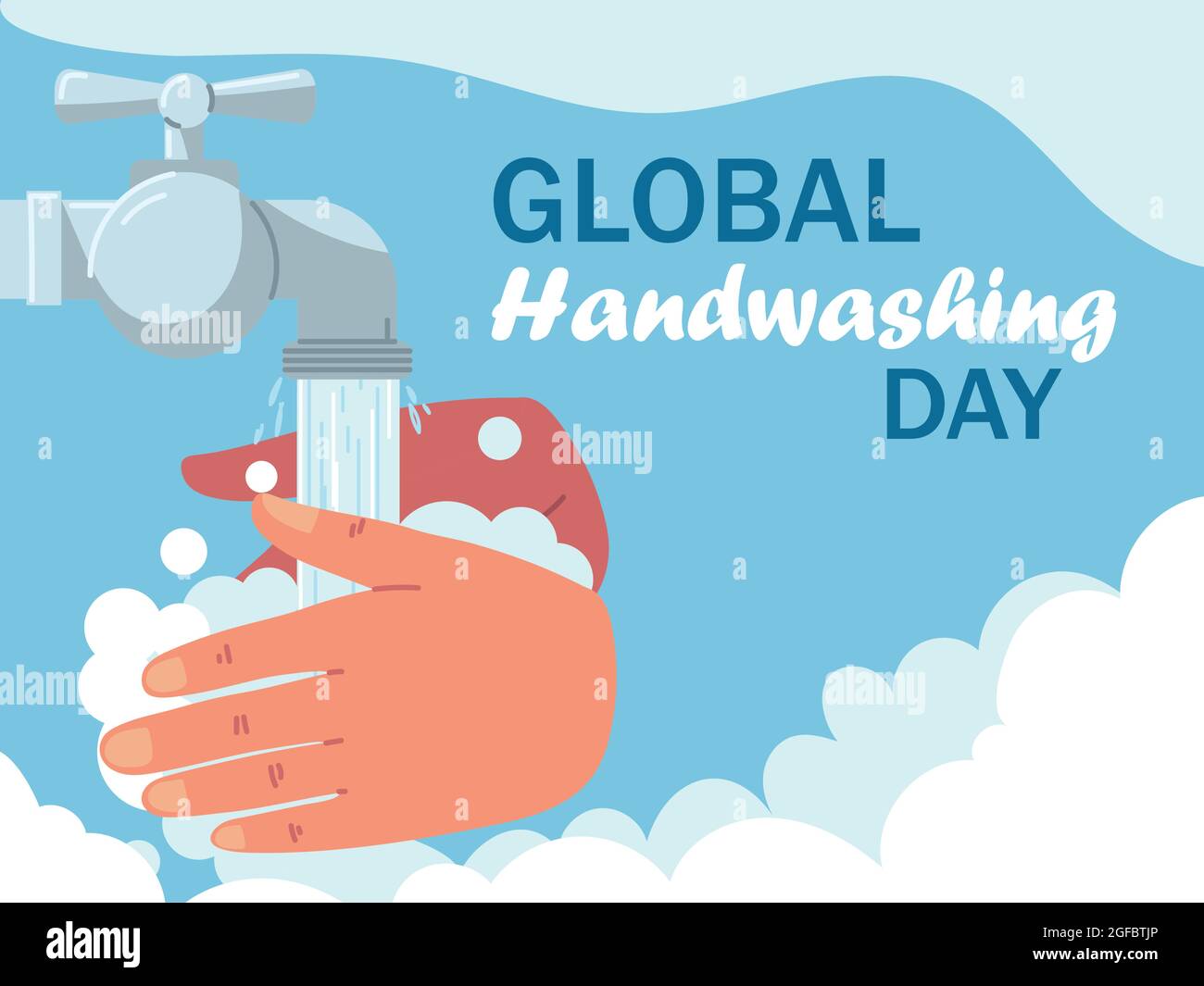 global handwashing day poster Stock Vector Image & Art - Alamy