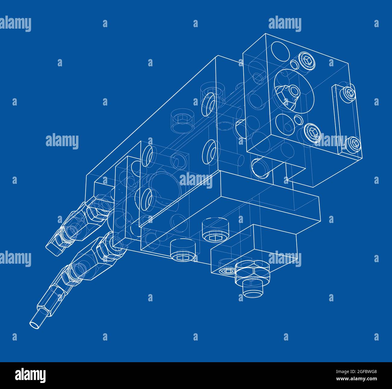 Abstract industry object concept. Vector Stock Vector Image & Art - Alamy