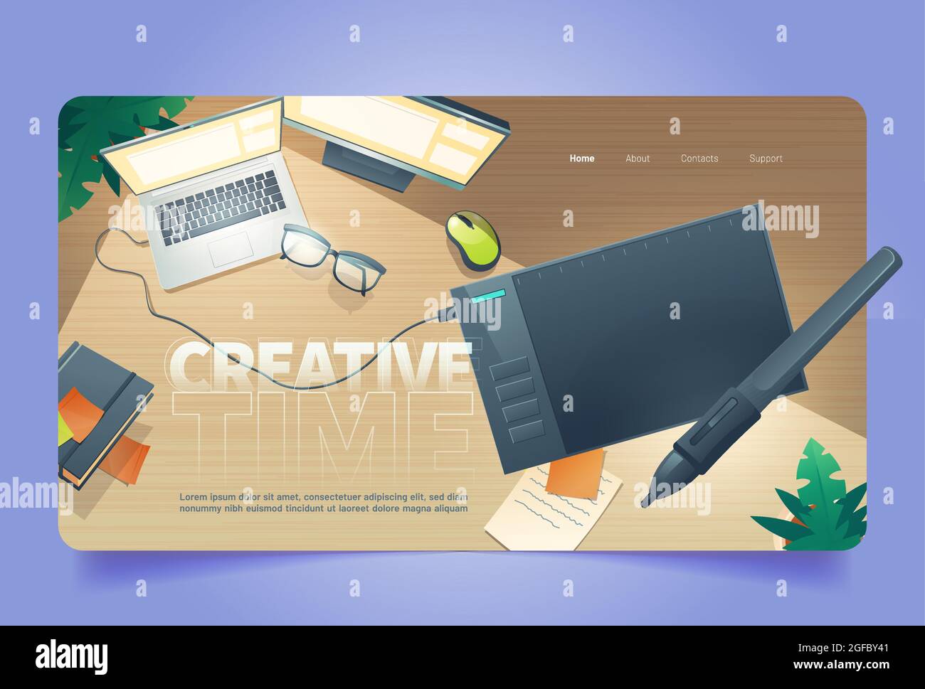 Cartoon designer hi-res stock photography and images - Alamy