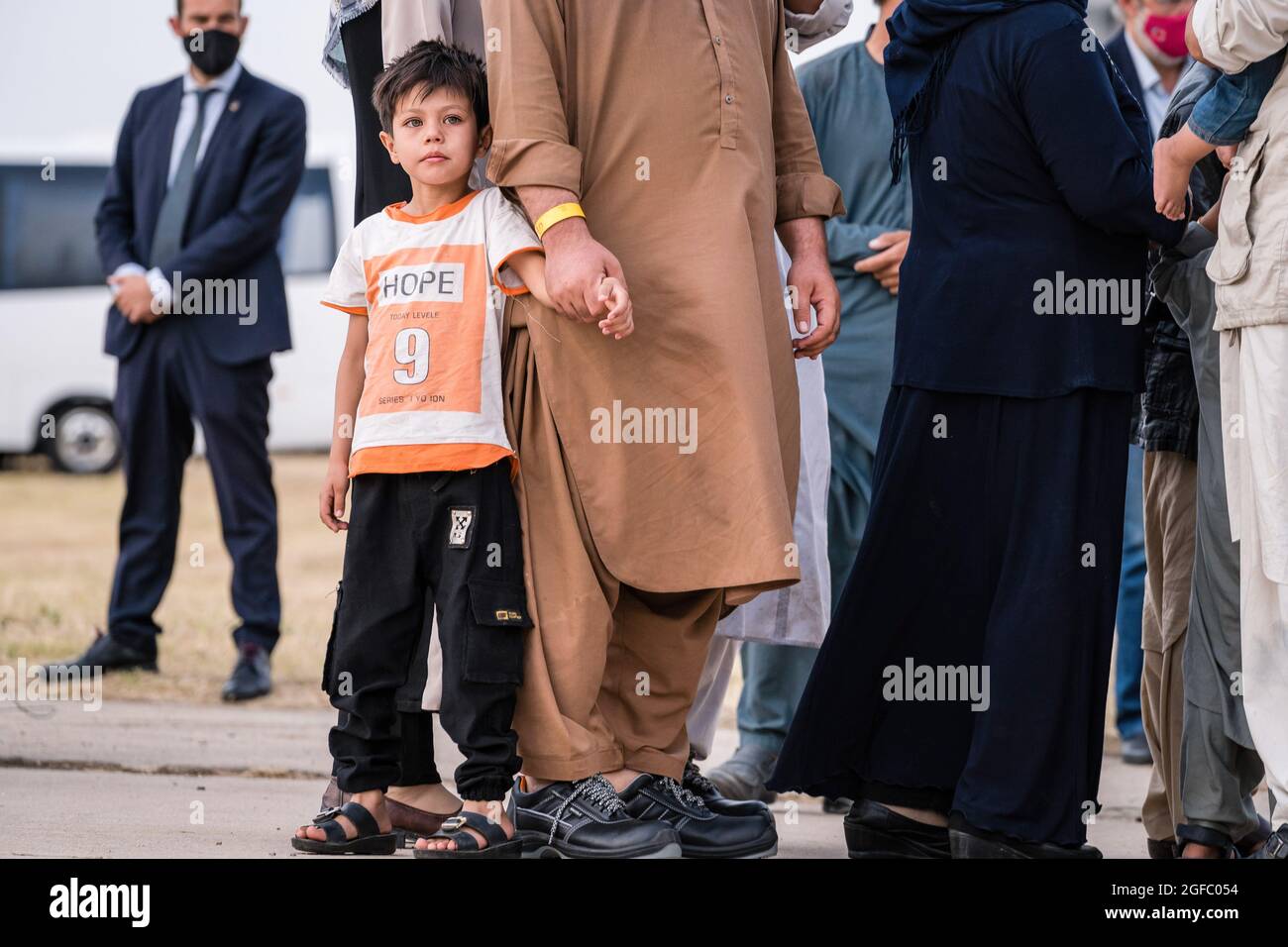 Afghan refugee plane hi-res stock photography and images - Alamy