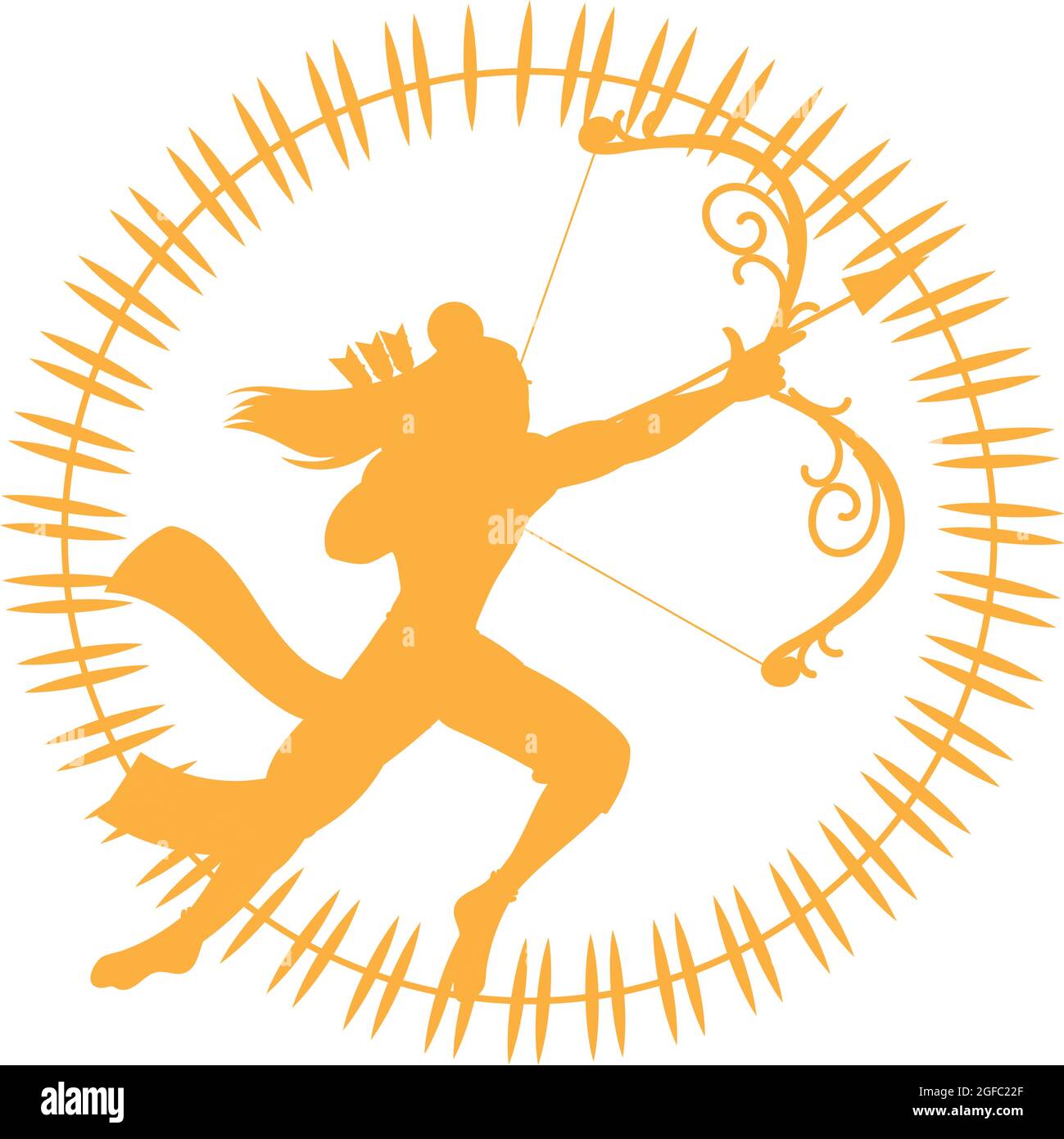 silhouette of lord rama Stock Vector Image & Art - Alamy