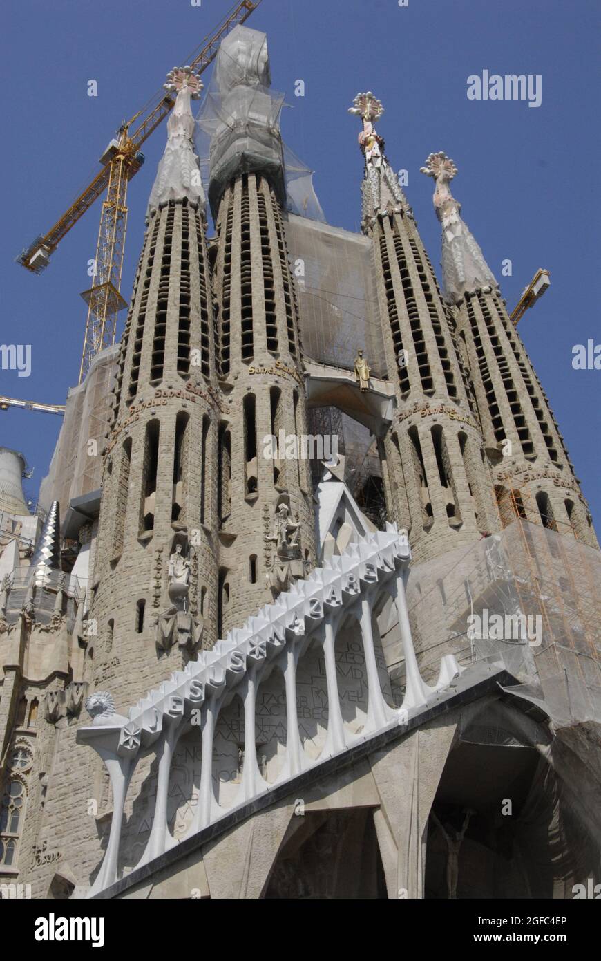 BARCELONA /SPAIN 25 May 2015 Anthoni Gaudi started building cathedral ...