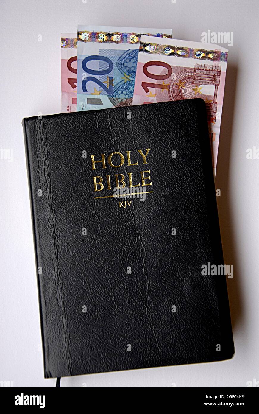 KASTRUP/COPENHAGEN/DENMARK-What bible says about money ( bible og penge ...