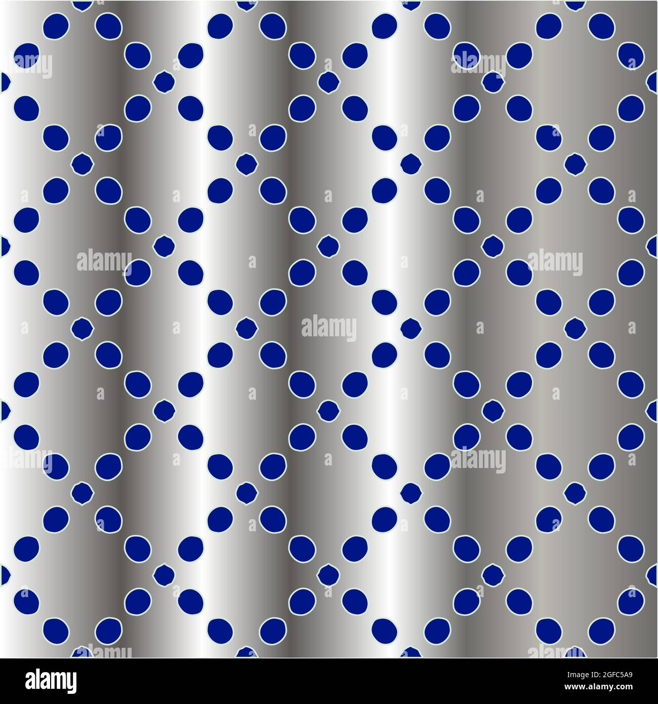 metal pattern on a blue background. pattern for fabric, wallpaper ...