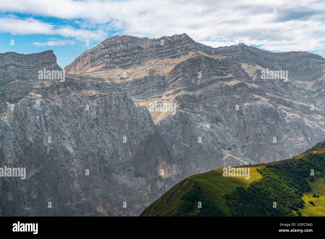 Peak of Shahdag mountain at summer Stock Photo - Alamy
