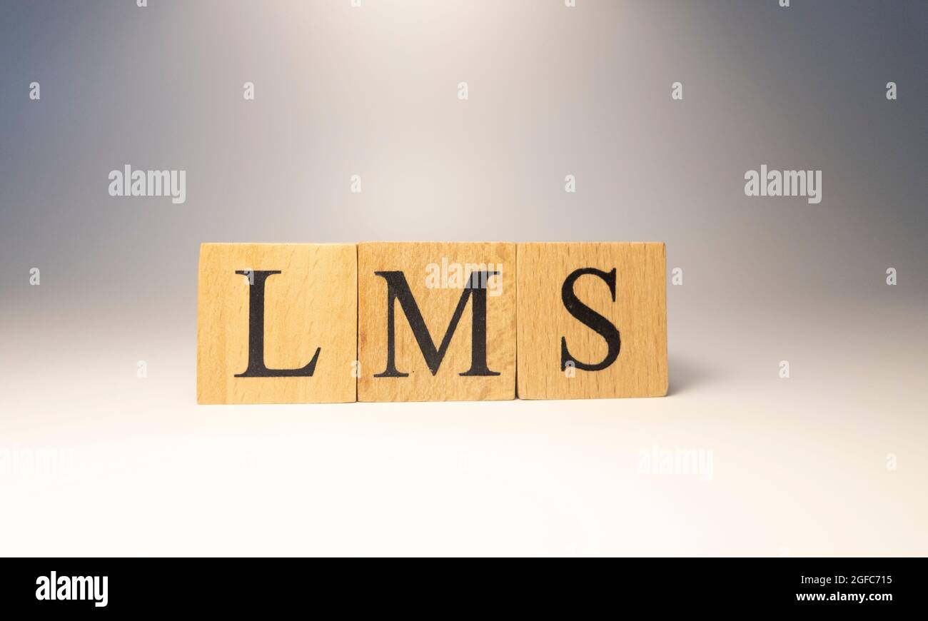 Lms font hi-res stock photography and images - Alamy