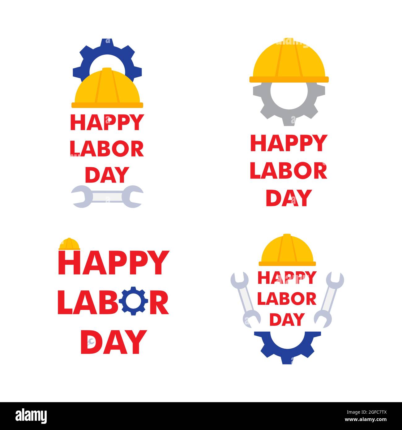 Labour day flyer hi-res stock photography and images - Alamy