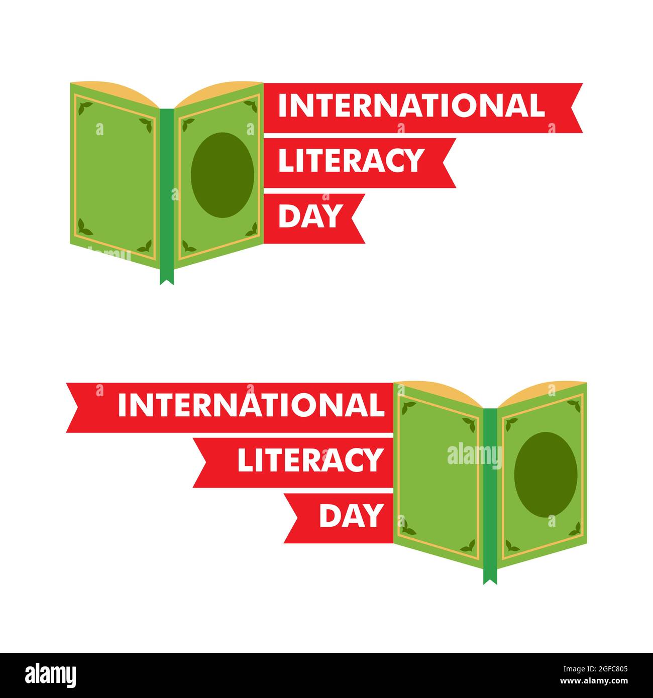 international literacy day illustration. book illustration design ...