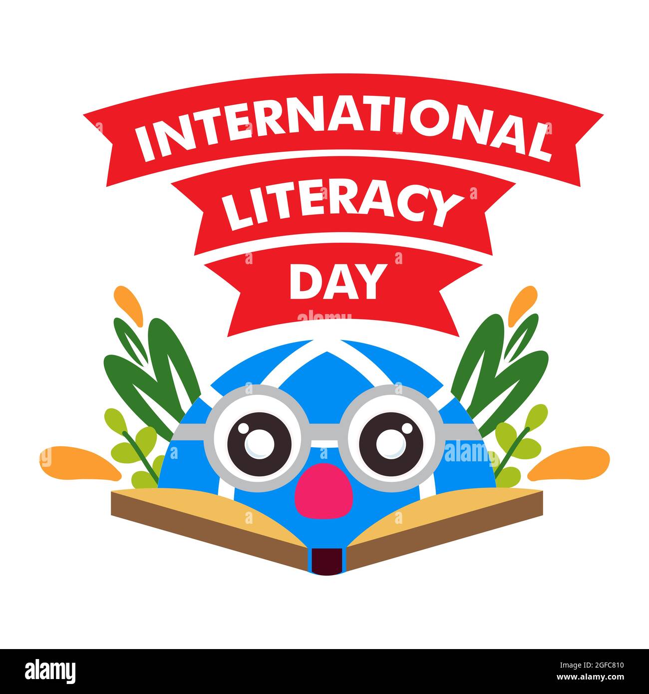Literacy day book science Cut Out Stock Images & Pictures - Alamy