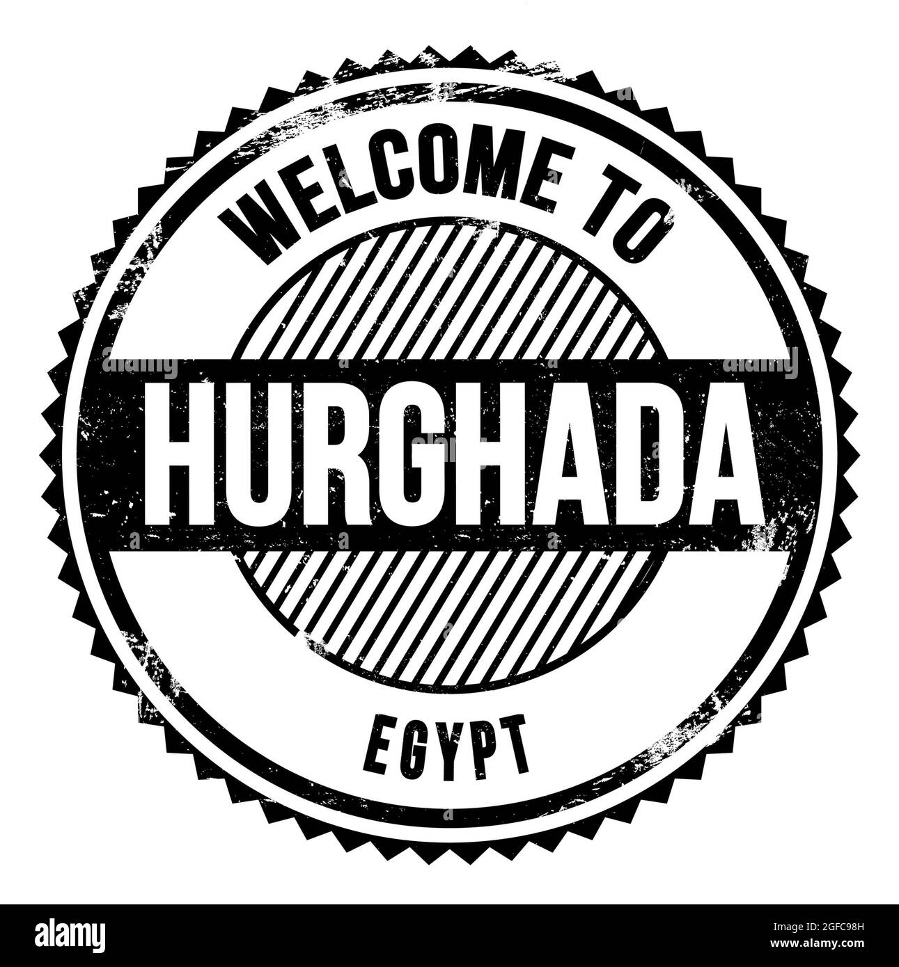 Welcome to hurghada Black and White Stock Photos & Images - Alamy