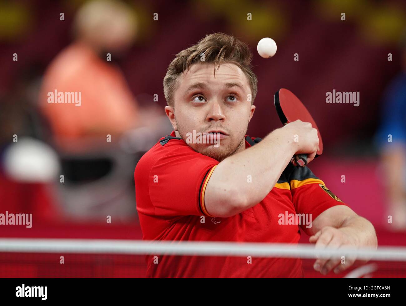 Tokyo, Japan. 25th Aug, 2021. Paralympics: Table tennis, preliminaries ...