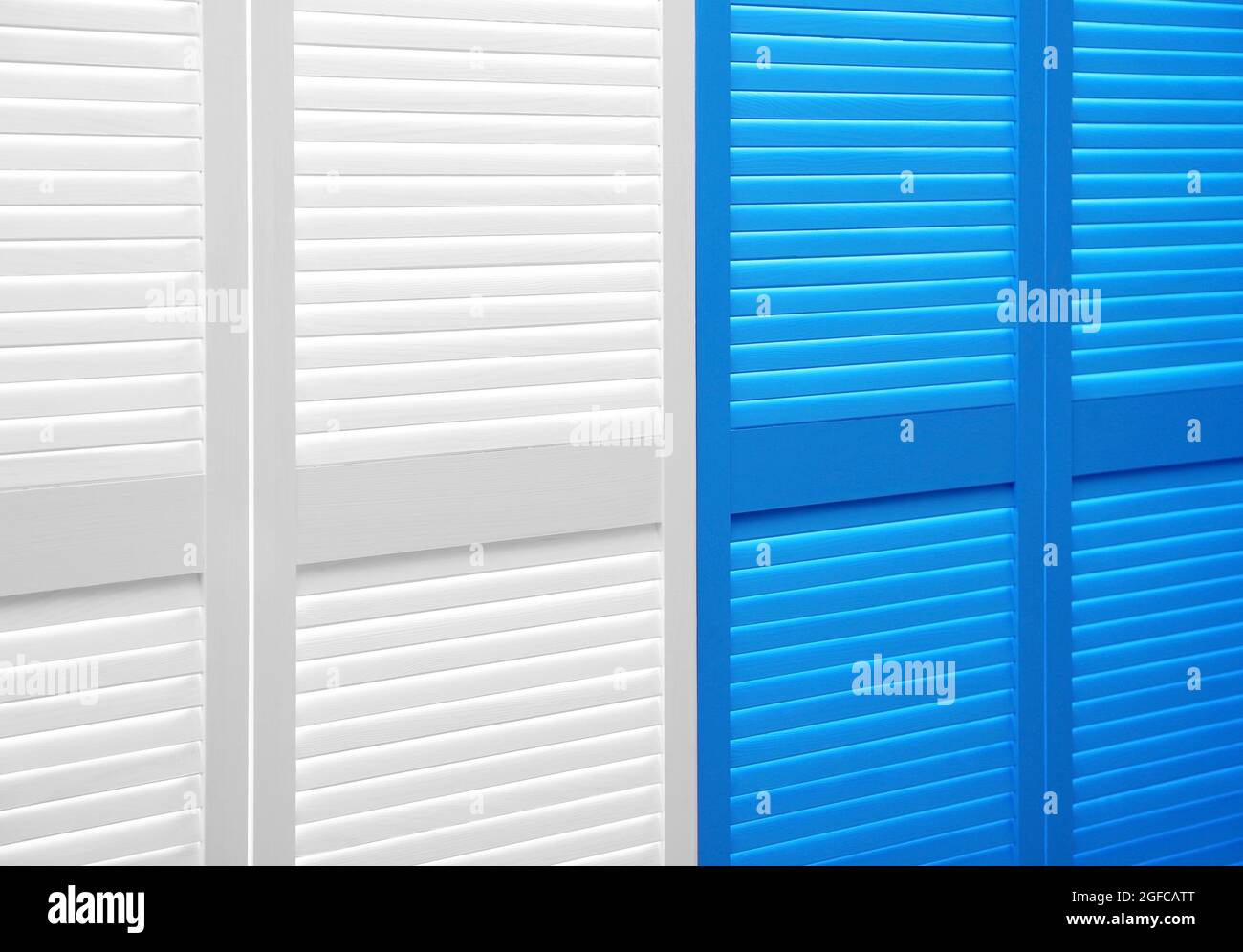 Color folding screen Stock Photo - Alamy