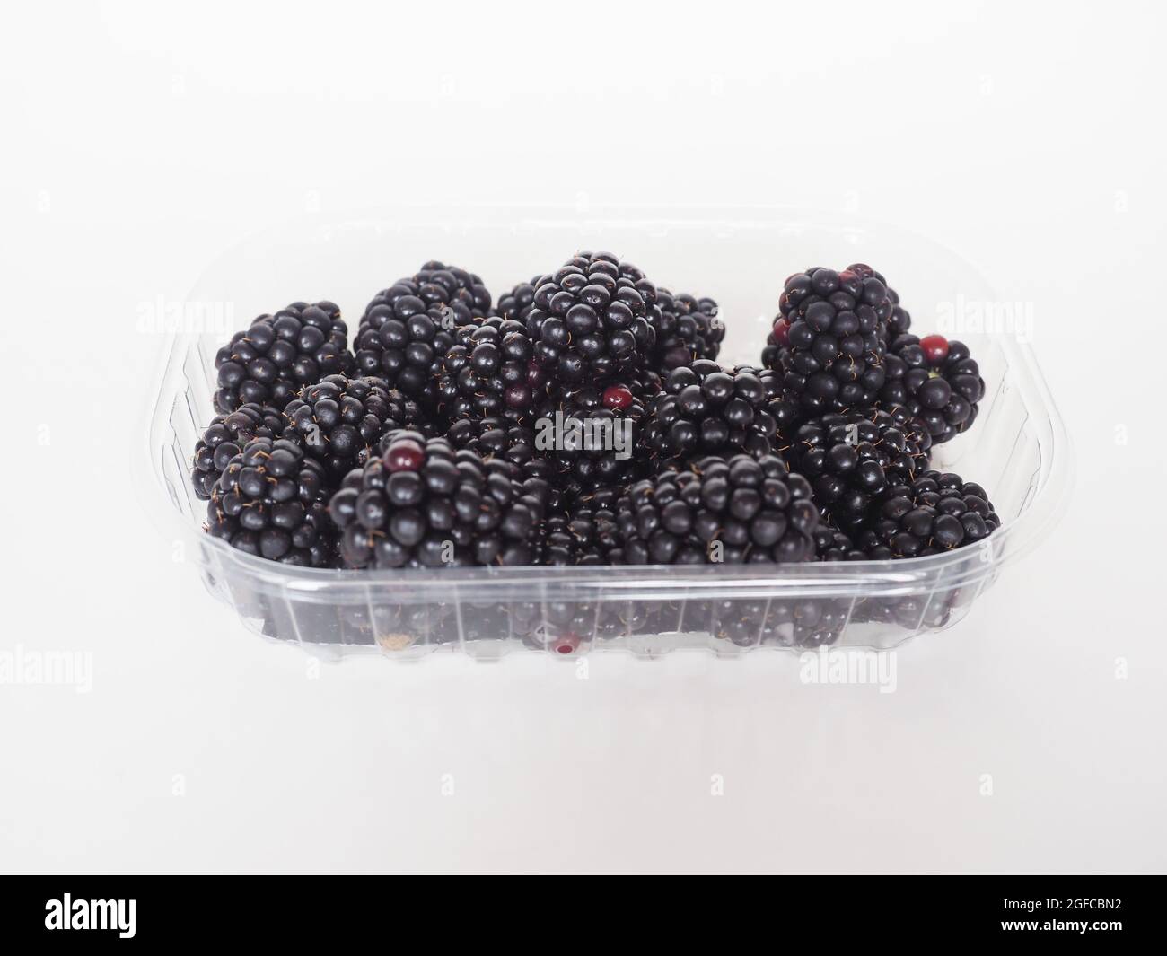Plastic box of blackberries hi-res stock photography and images - Alamy
