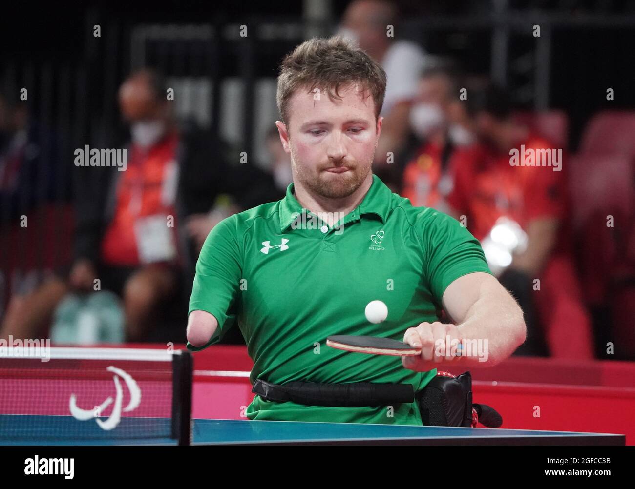 Tokyo, Japan. 25th Aug, 2021. Paralympics: Table tennis, preliminaries ...