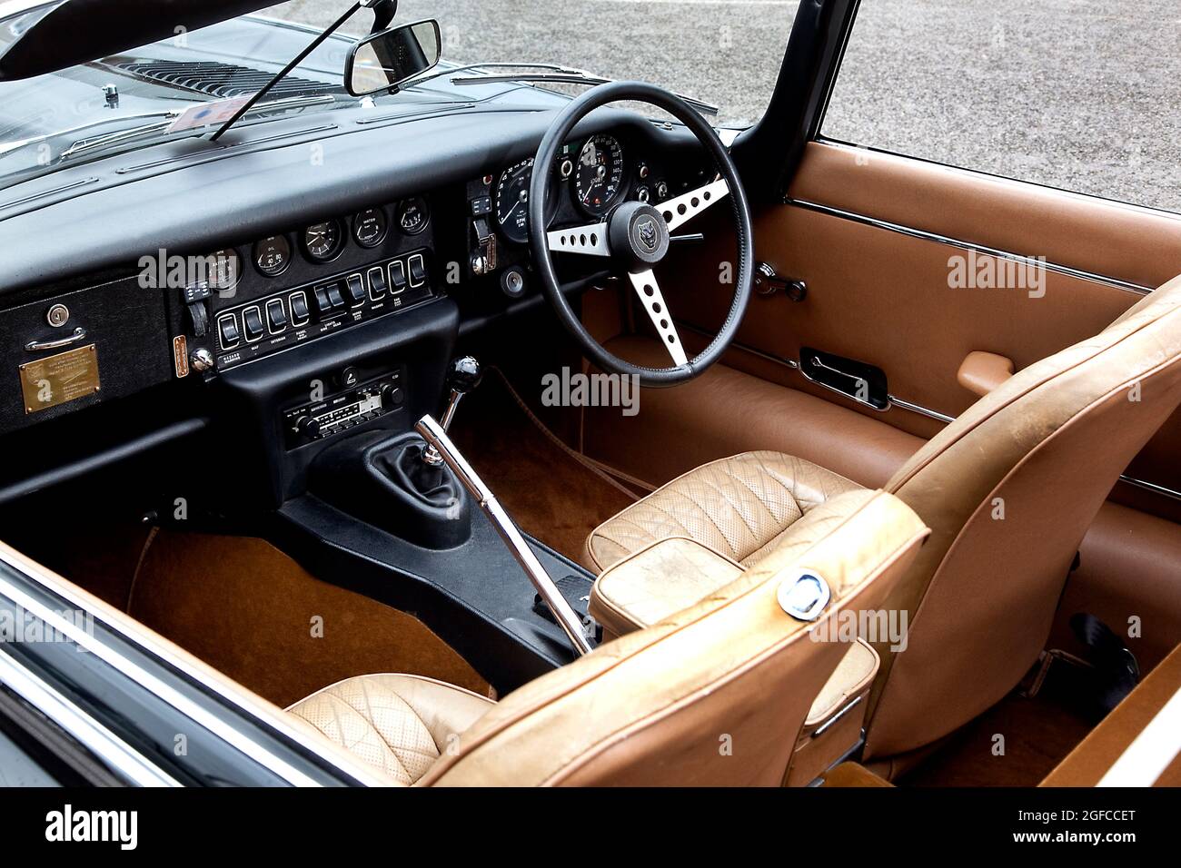The Last Jaguar E Type. Chassis No 1S/2872 a black V12 Roadster ...