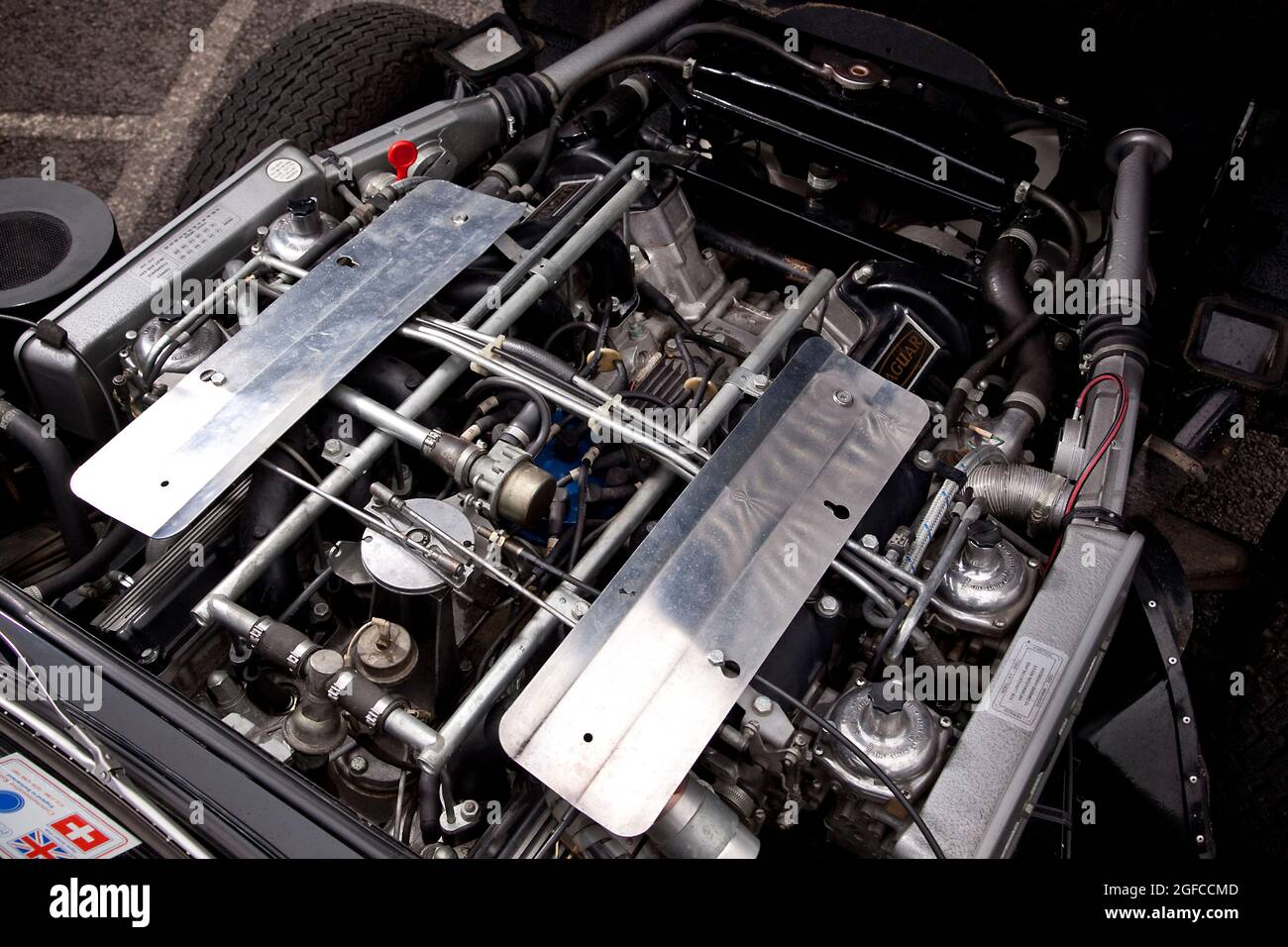 The Driving the last Jaguar E Type. Chassis No 1S/2872 a black V12 ...