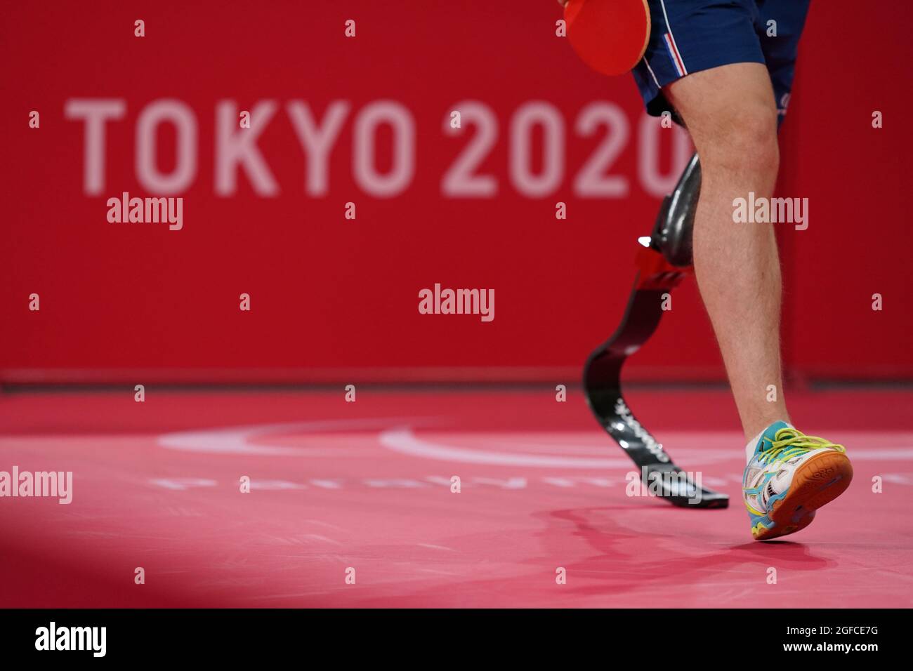 Tokyo, Japan. 25th Aug, 2021. Paralympics: Para table tennis ...