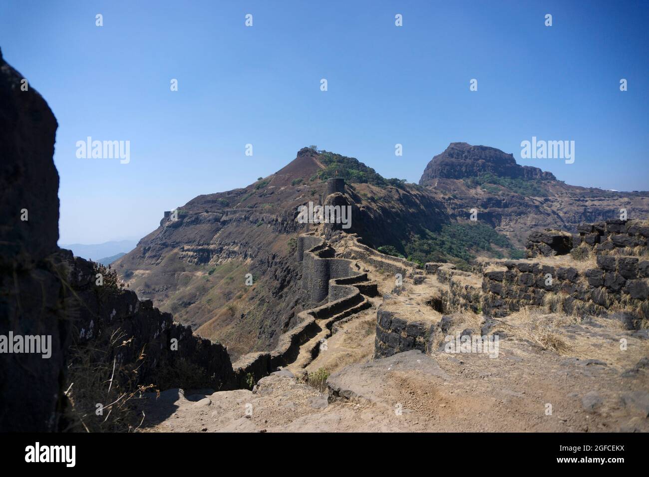 Rajgad Fort High Resolution Stock Photography and Images - Alamy