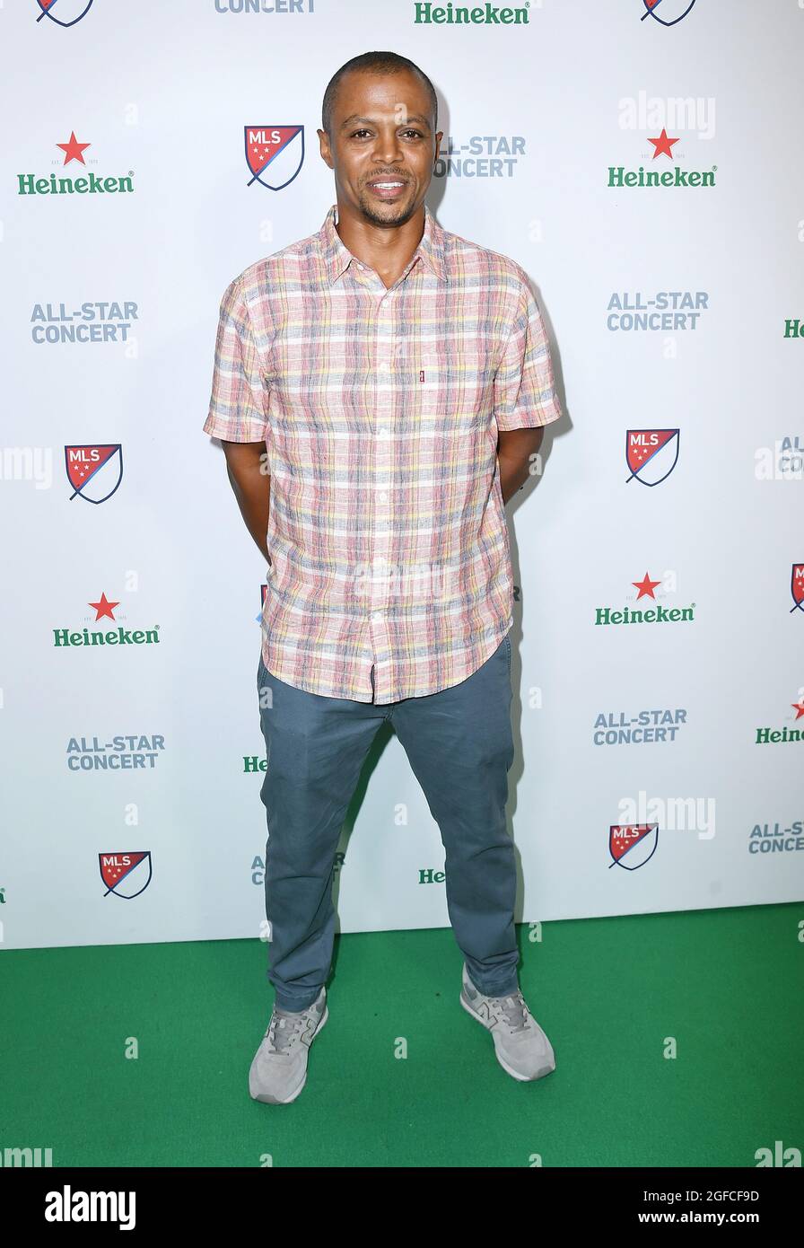 Los Angeles, USA. 24th Aug, 2021. Jeremiah White at MLS All-Star ...