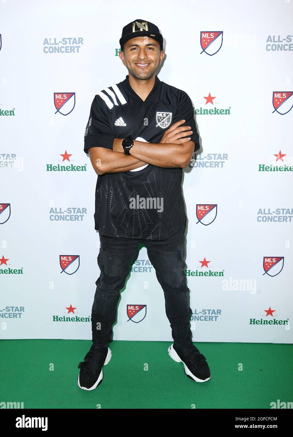 Los Angeles, USA. 24th Aug, 2021. DJ Eddie One at MLS All-Star Concert ...