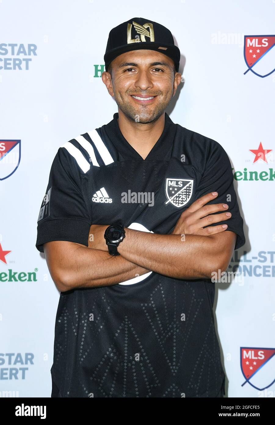 Los Angeles, USA. 24th Aug, 2021. DJ Eddie One at MLS All-Star Concert ...