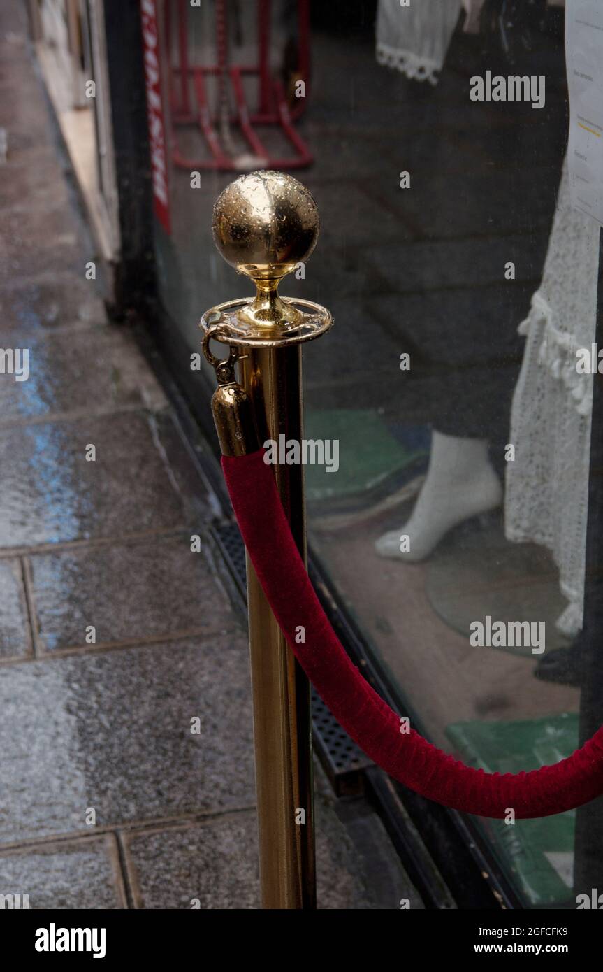 Red Velvet Rope High Resolution Stock Photography and Images - Alamy