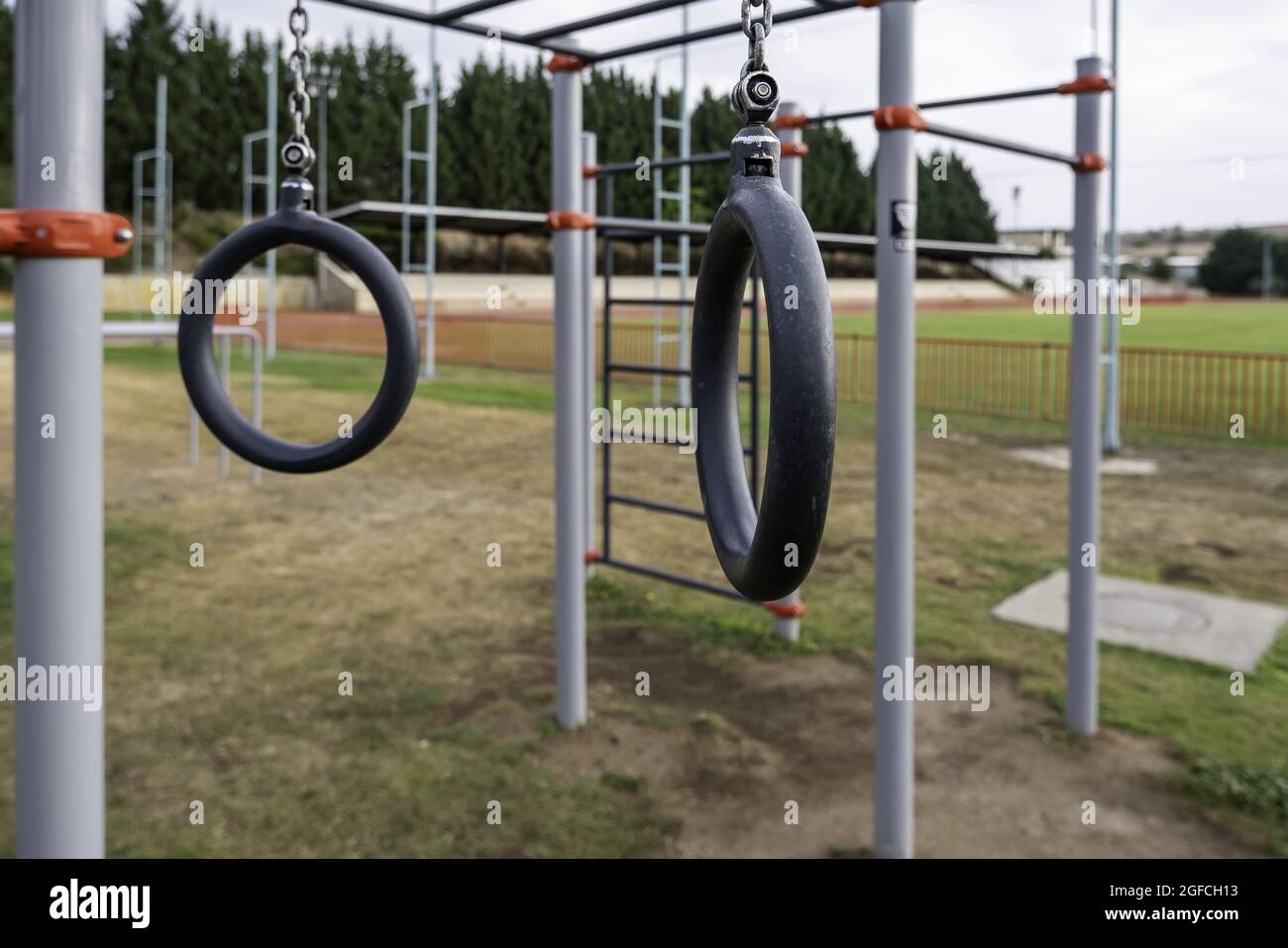 Detail of objects for outdoor sports, healthy life Stock Photo - Alamy