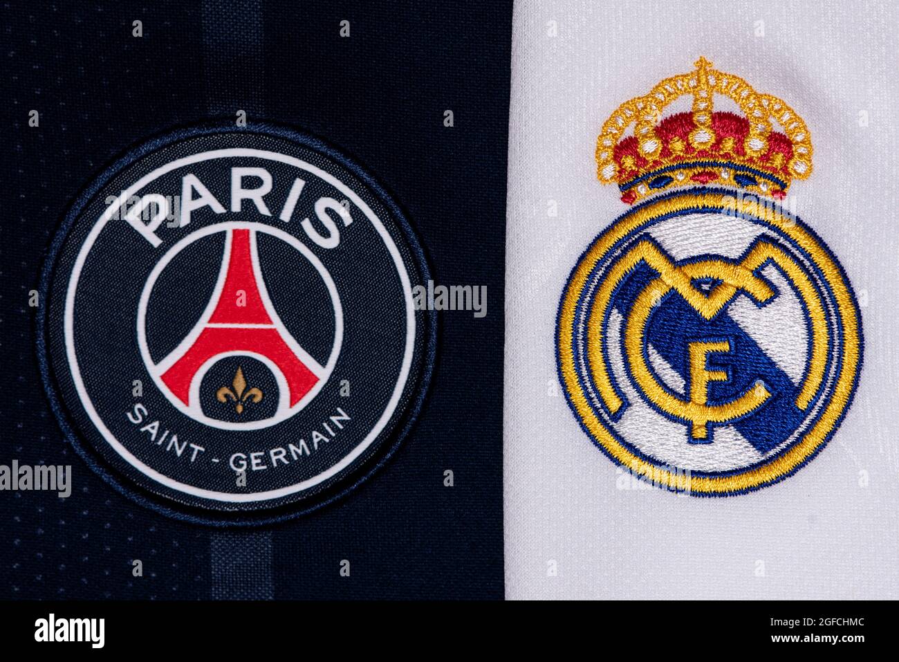 Real madrid badge hi-res stock photography and images - Alamy