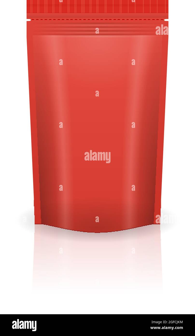 Sachet on a white background. Vector illustration Stock Vector Image ...