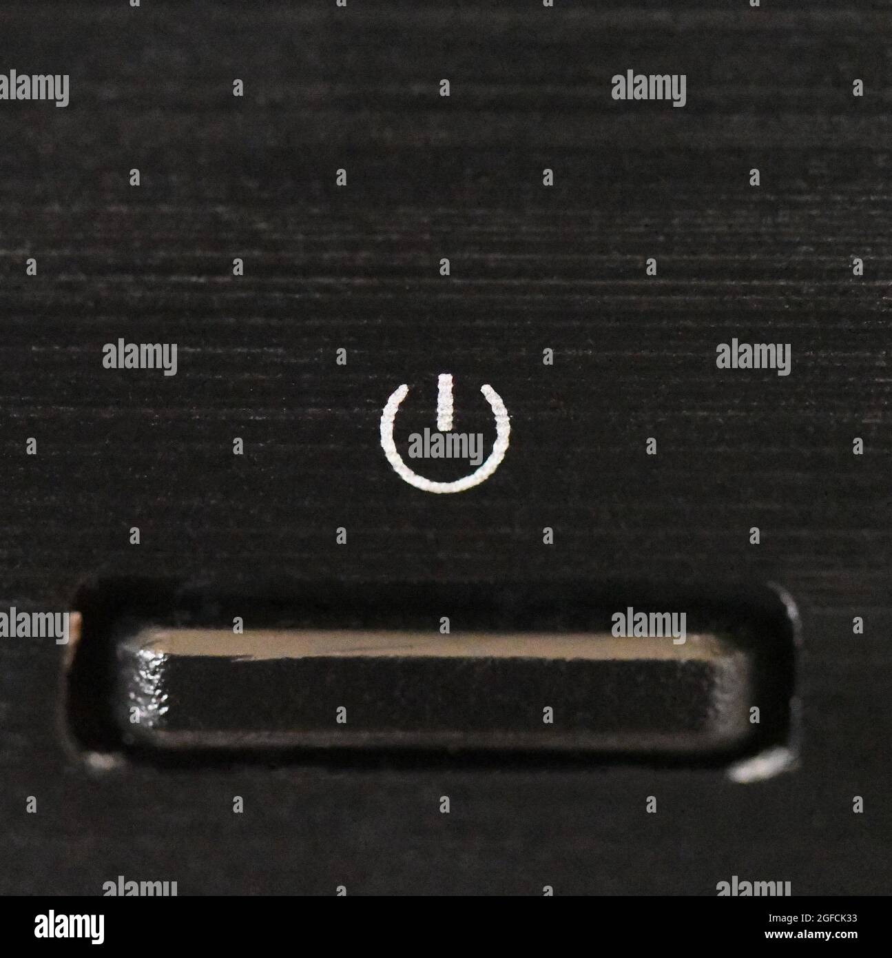 Power button computer hi-res stock photography and images - Alamy