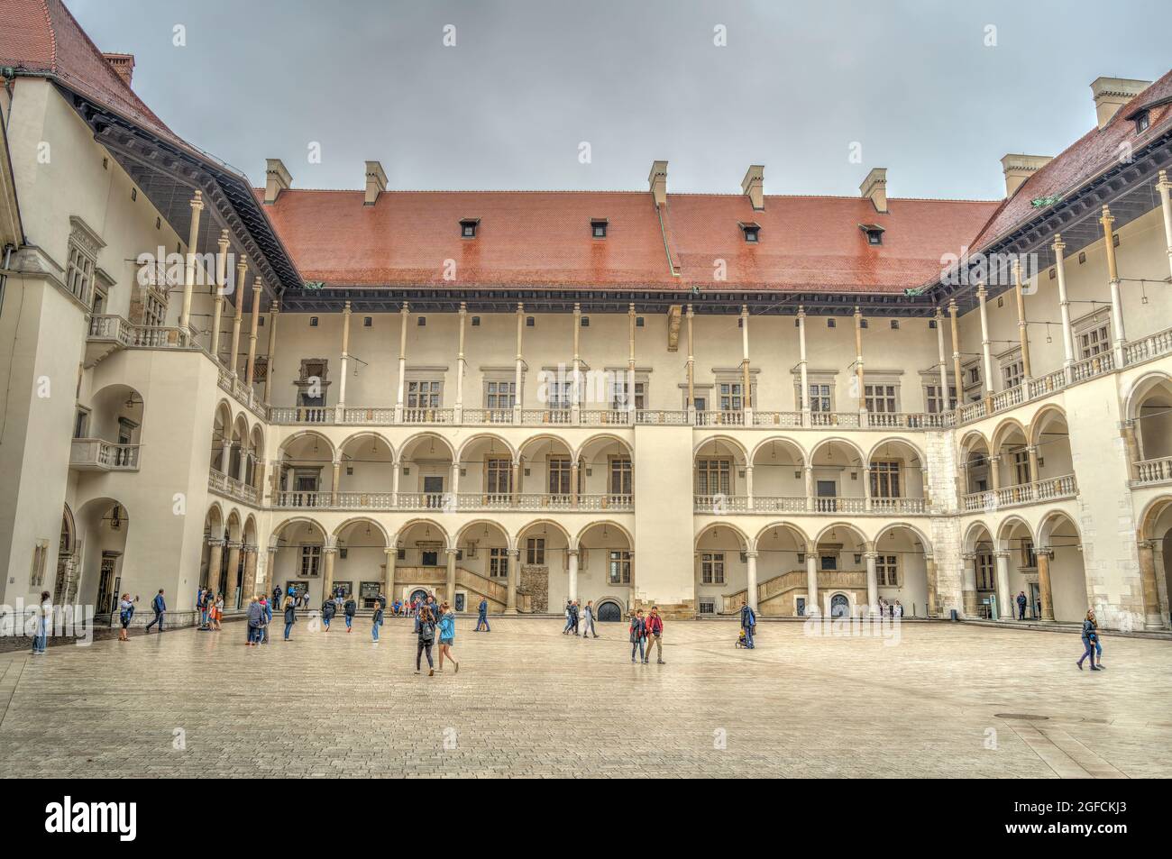 Krakow, Wawel, HDR Image Stock Photo - Alamy