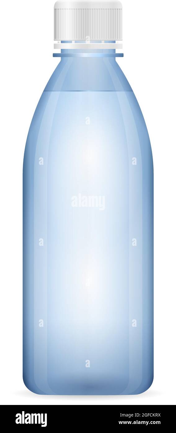 Water bottle on a white background. Vector illustration Stock Vector ...