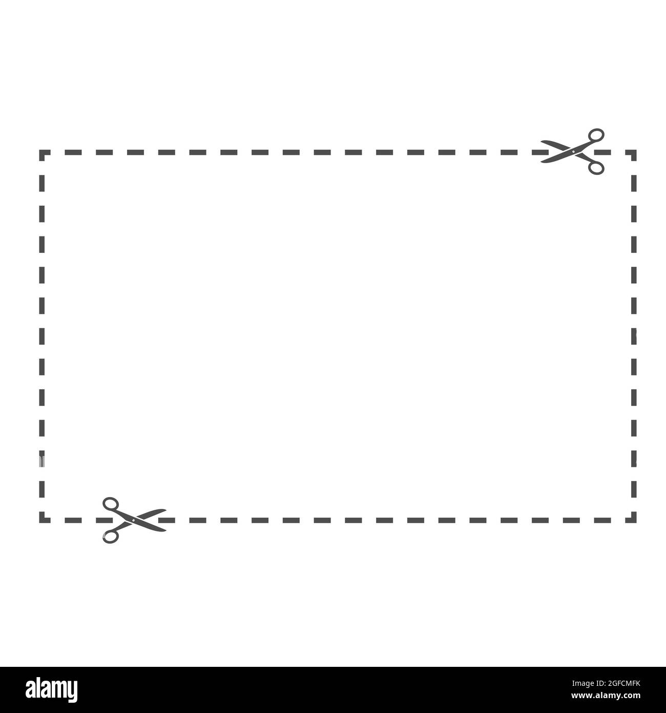 Cut along the dotted line hi-res stock photography and images - Alamy