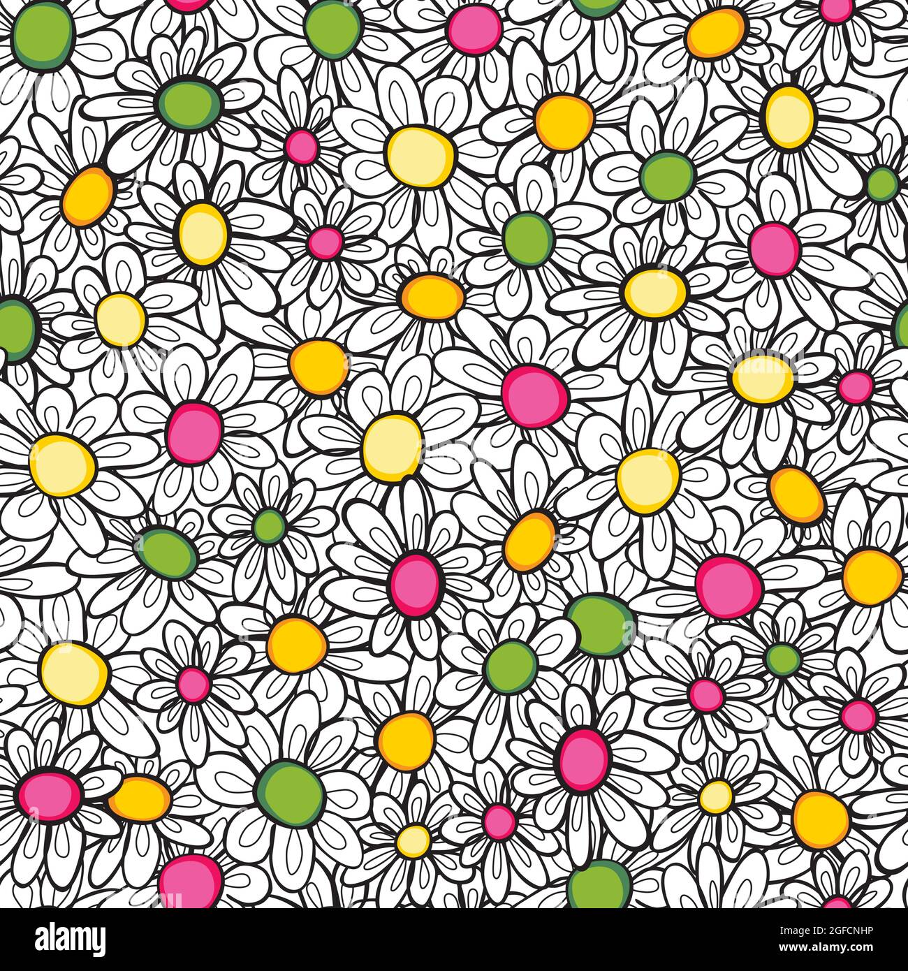 Flower Pattern Outline Wallpaper at Angel Singleton blog