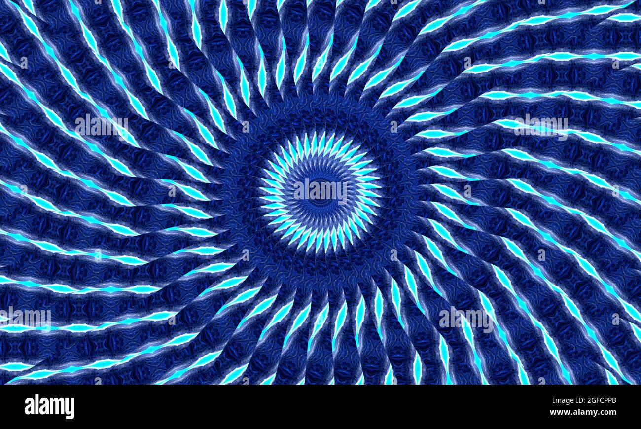 Neon shape on Blue textured background. Gradient color background ...