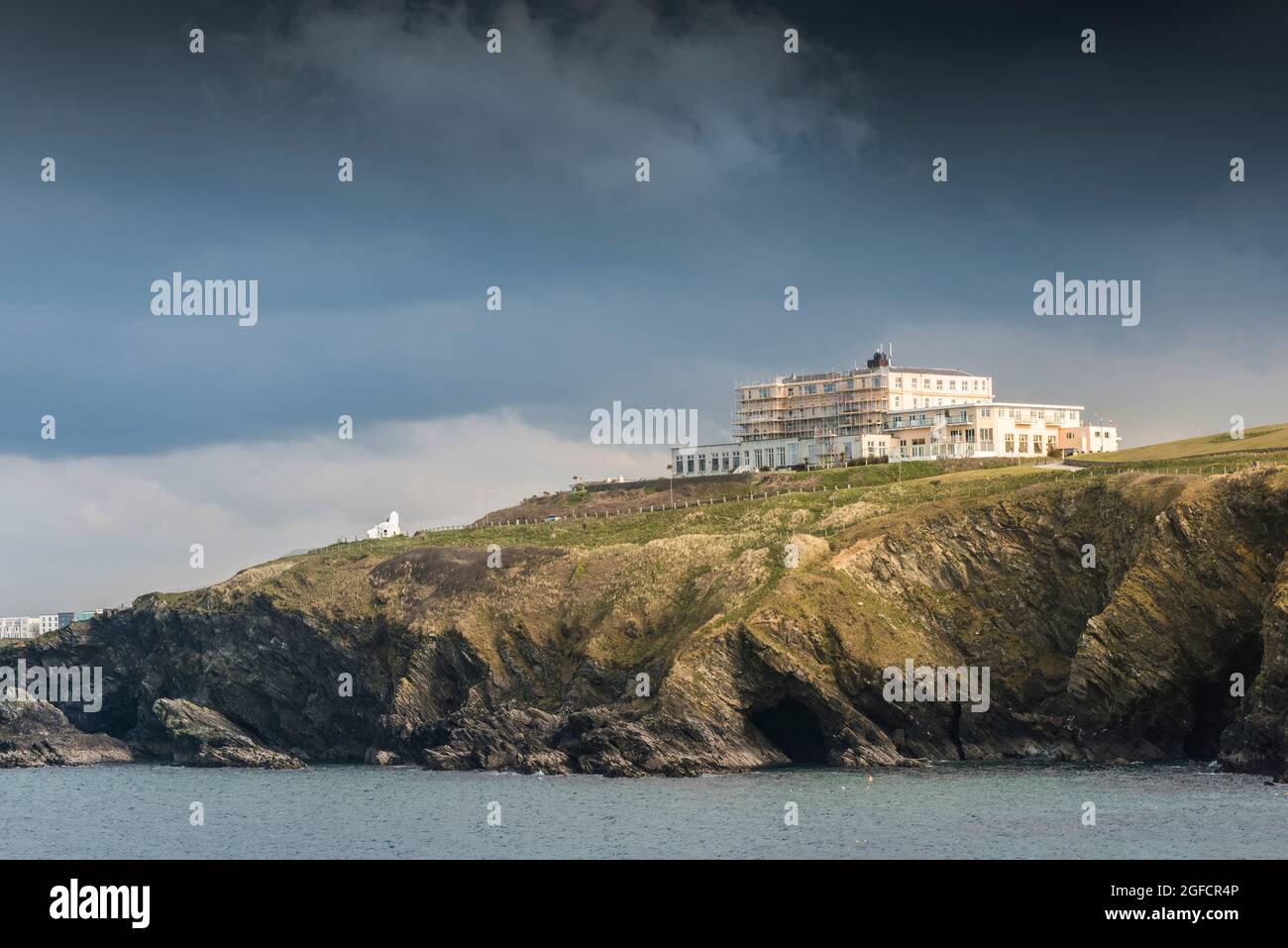 The Atlantic Hotel on a prominent coastal position overlooking The ...