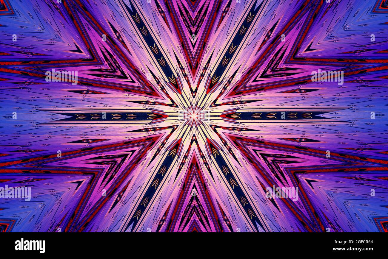 Abstract purple cross. Artistic style digital illustration for Lent and ...