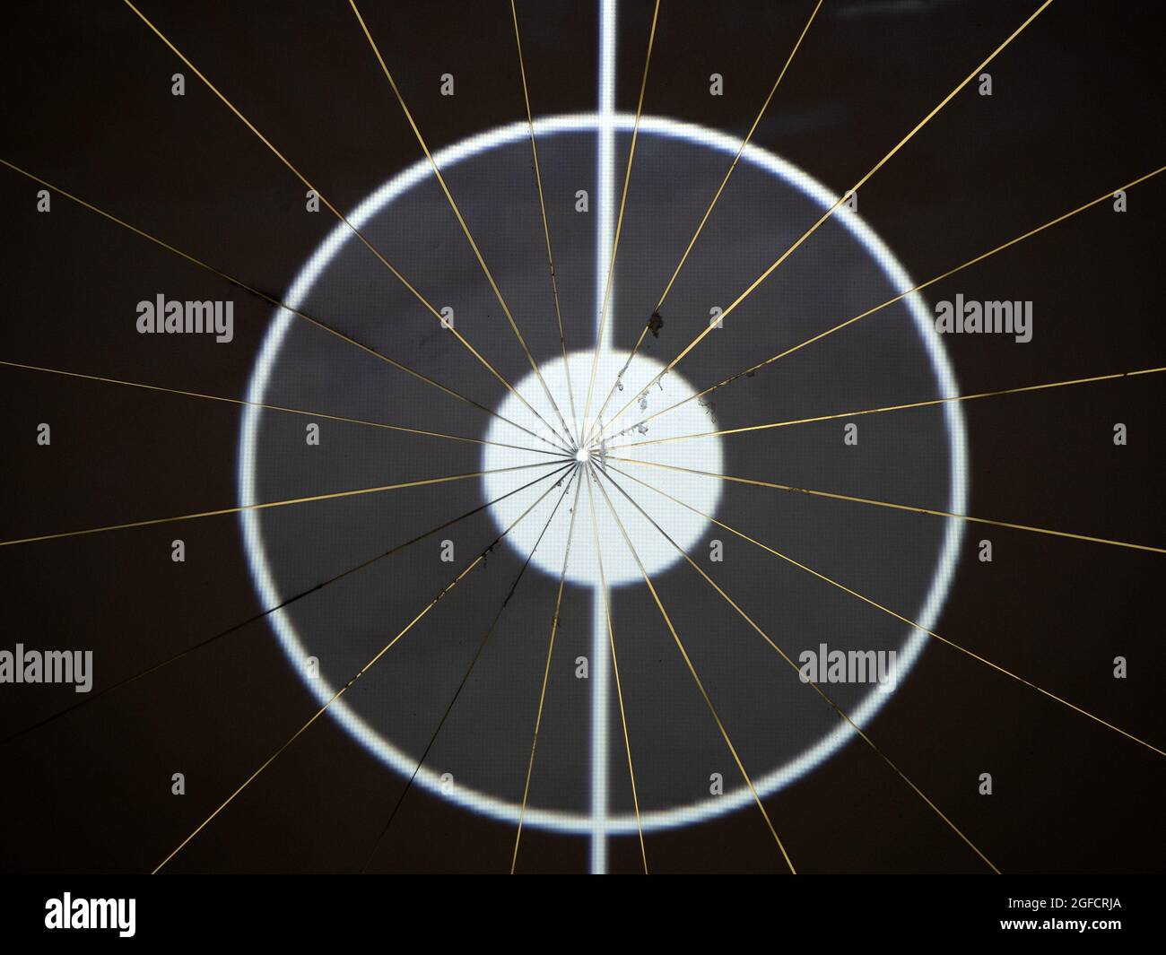 Camera shutter detail while opening close up Stock Photo - Alamy