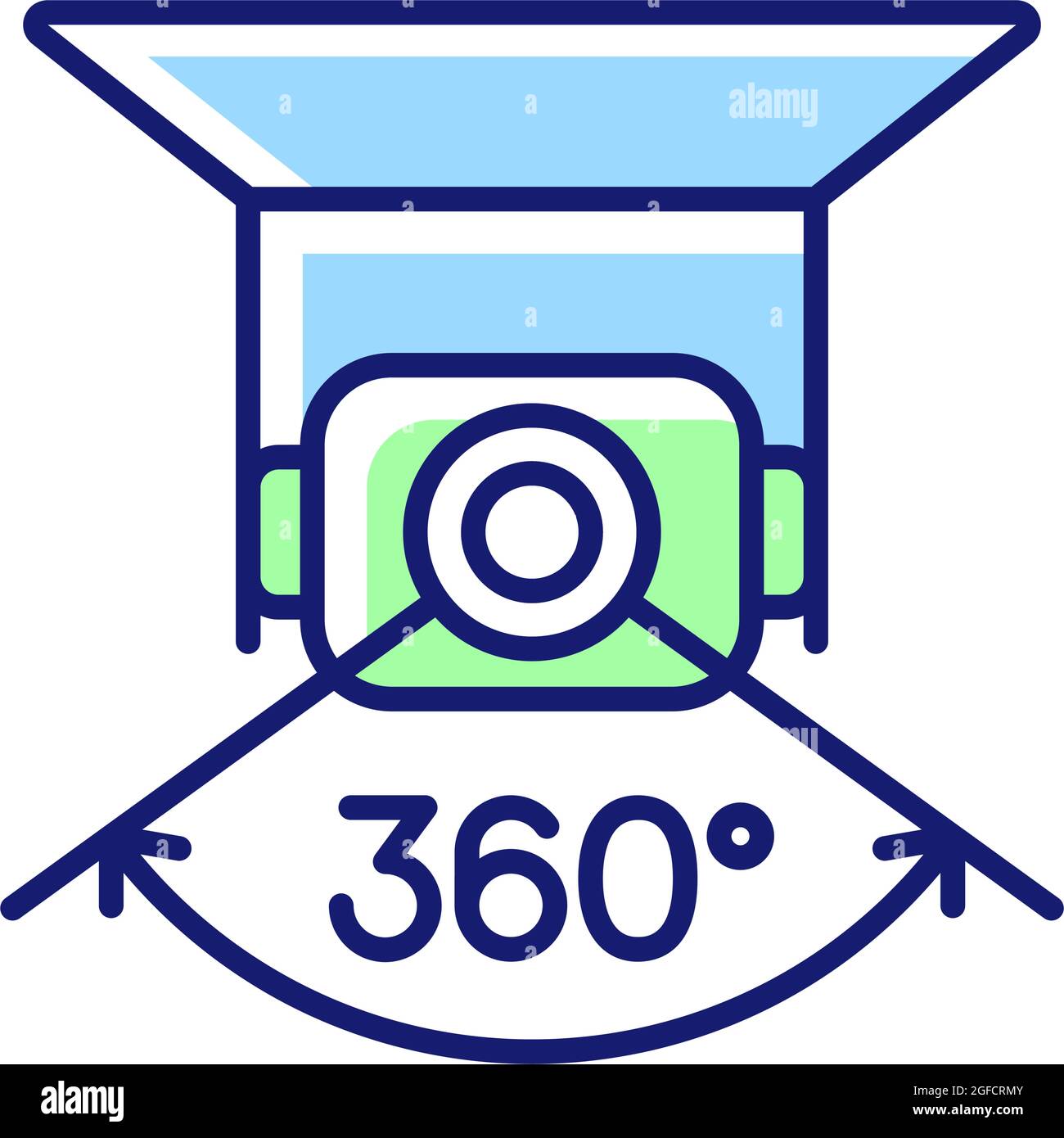 360 panorama drone Stock Vector Images - Alamy