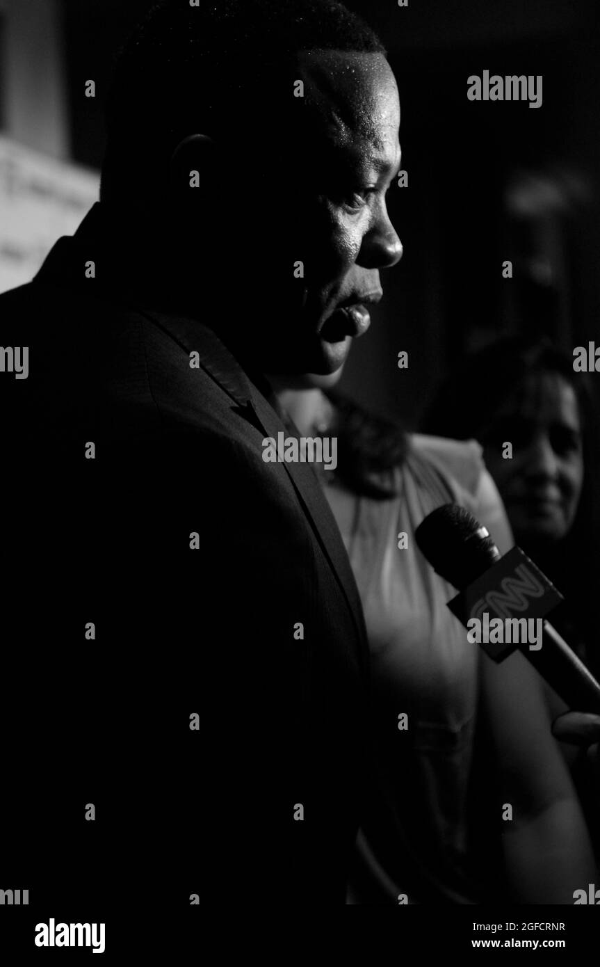 Producer / Rapper Andre Young aka Dr. Dre attends red carpet arrivals ...