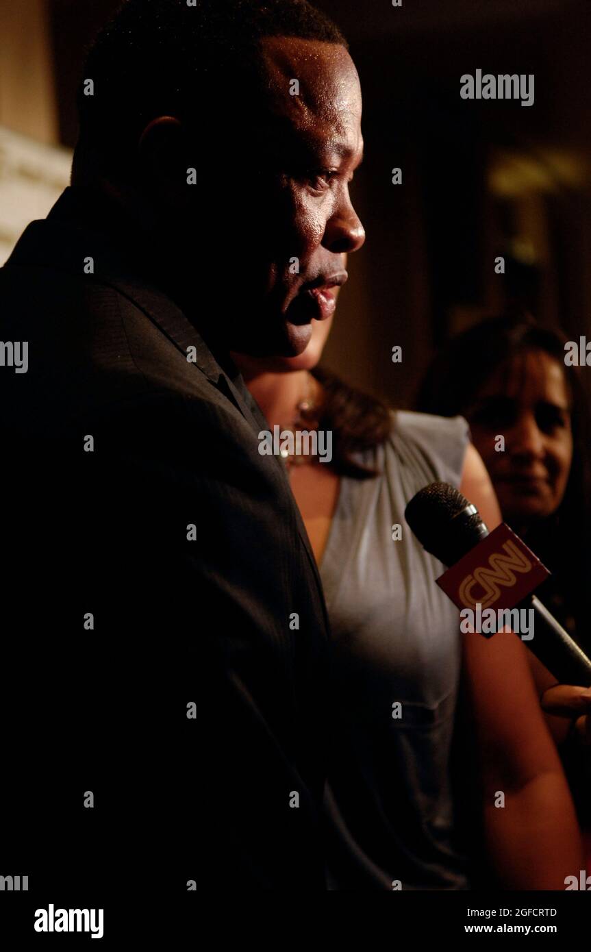 Producer / Rapper Andre Young aka Dr. Dre attends red carpet arrivals ...