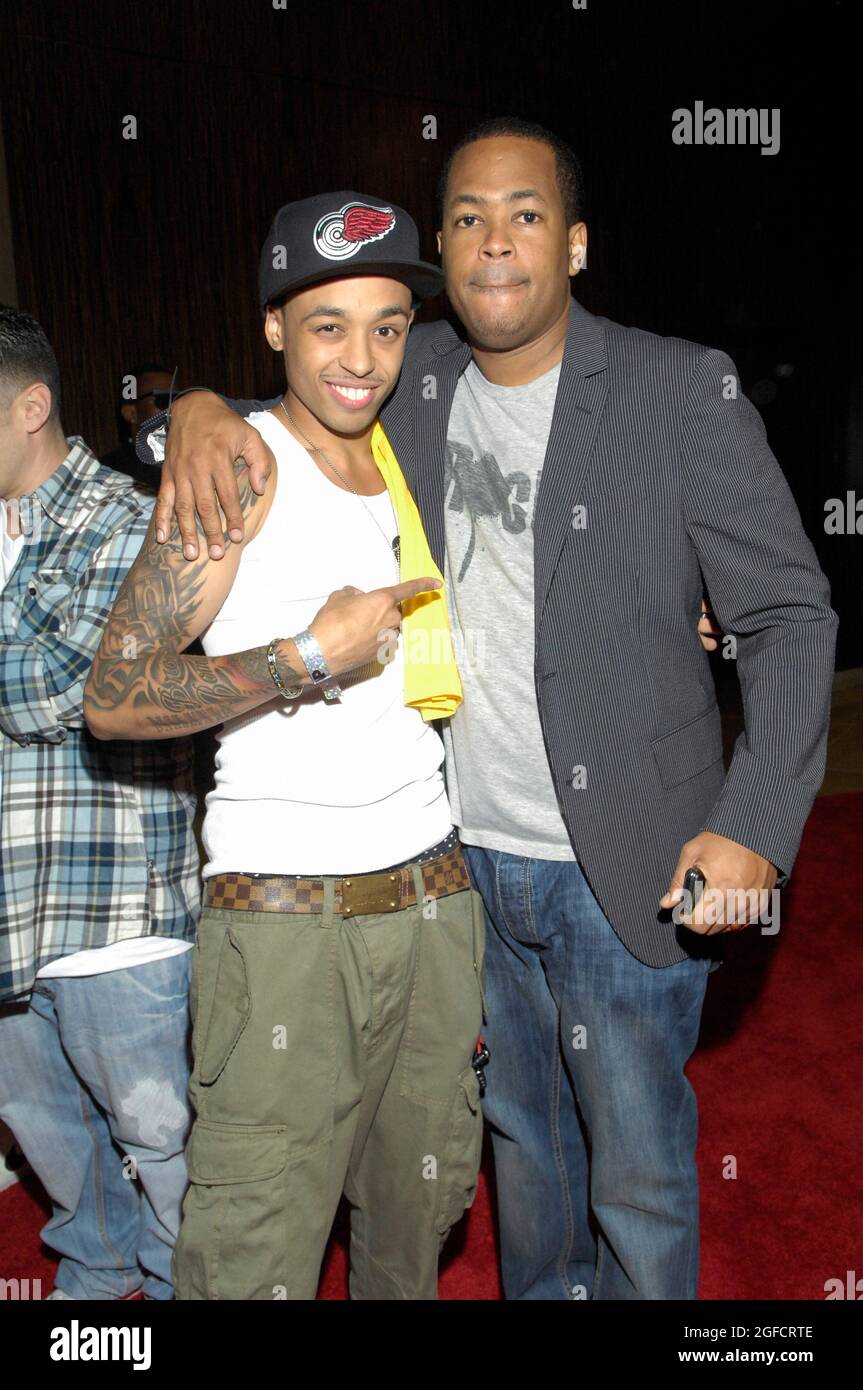 Rapper Cory Gunz (L) attend arrivals for the 23rd annual ASCAP Rhythm ...