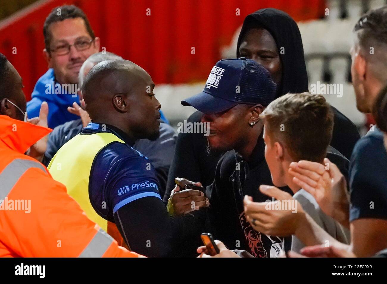 Akinfenwa trophy hi-res stock photography and images - Alamy