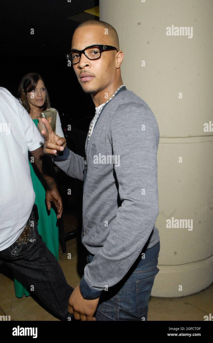 Rapper / Actor Clifford Harris Jr. aka T.I. attends arrivals for the ...