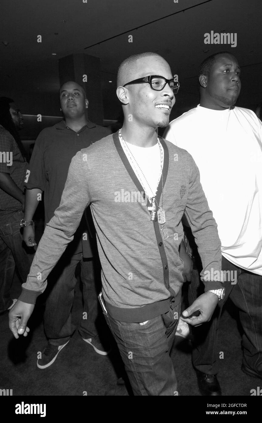 Rapper / Actor Clifford Harris Jr. aka T.I. attends arrivals for the ...