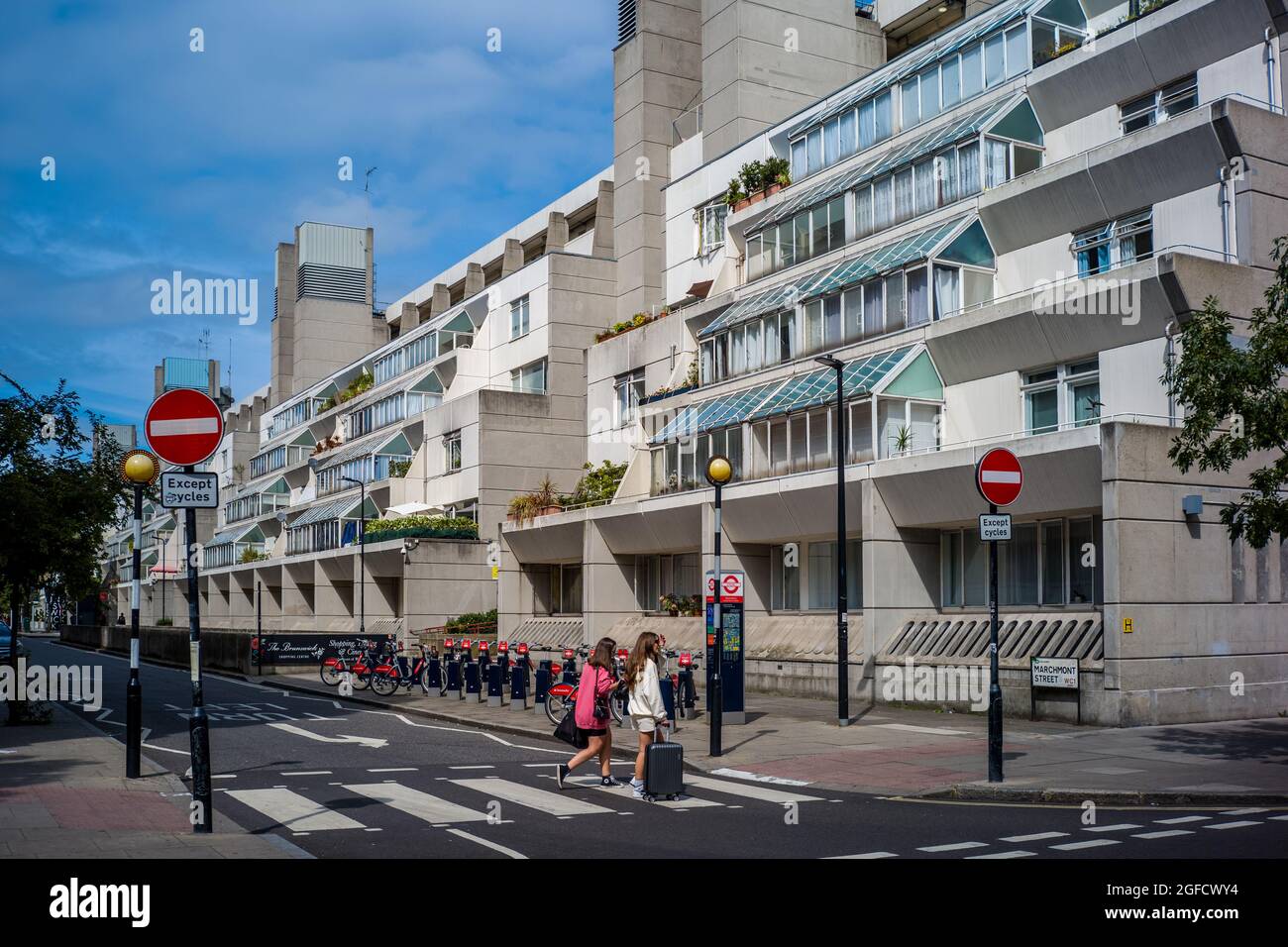 Brunswick Centre London - Grade II listed residential and shopping ...