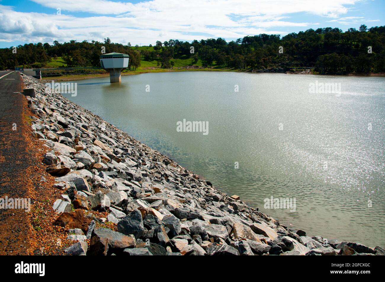 Harvey Dam - Western Australia Stock Photo - Alamy
