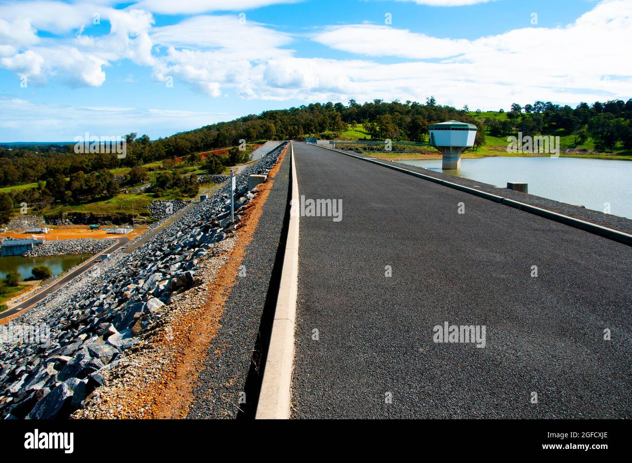 Harvey Dam - Western Australia Stock Photo - Alamy