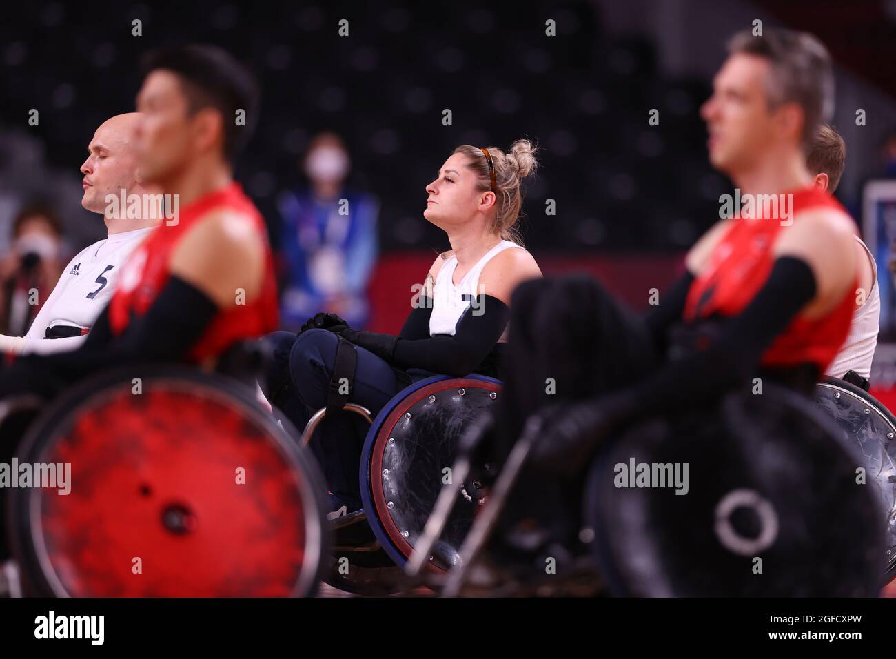 Tokyo, Japan. 25th Aug, 2021. Kylie GRIMES (GBR) Wheelchair Rugby ...