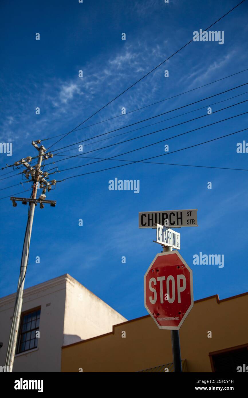 Road signs church signs hi-res stock photography and images - Alamy